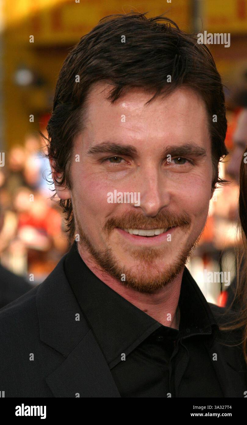 June 6, 2005 - Hollywood, CALIFORNIA, USA - K41958KI.BATMAN BEGINS ...