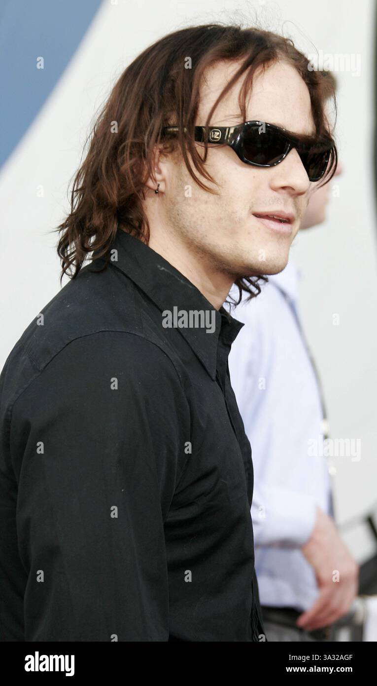 July 24, 2005 - Hollywood, CALIFORNIA, USA - HEATH LEDGER -.LORDS OF ...