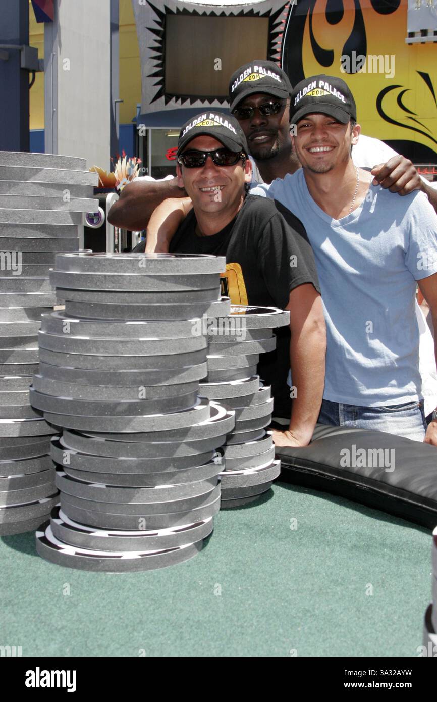 July 25, 2005 - Hollywood, CALIFORNIA, USA - ERIC AMGAR, MORRIS ...
