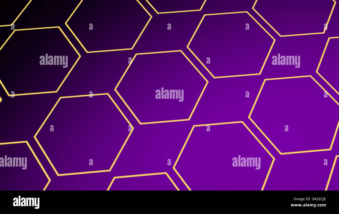 Stylish Purple Hexagon Pattern Background Design perfect for ...