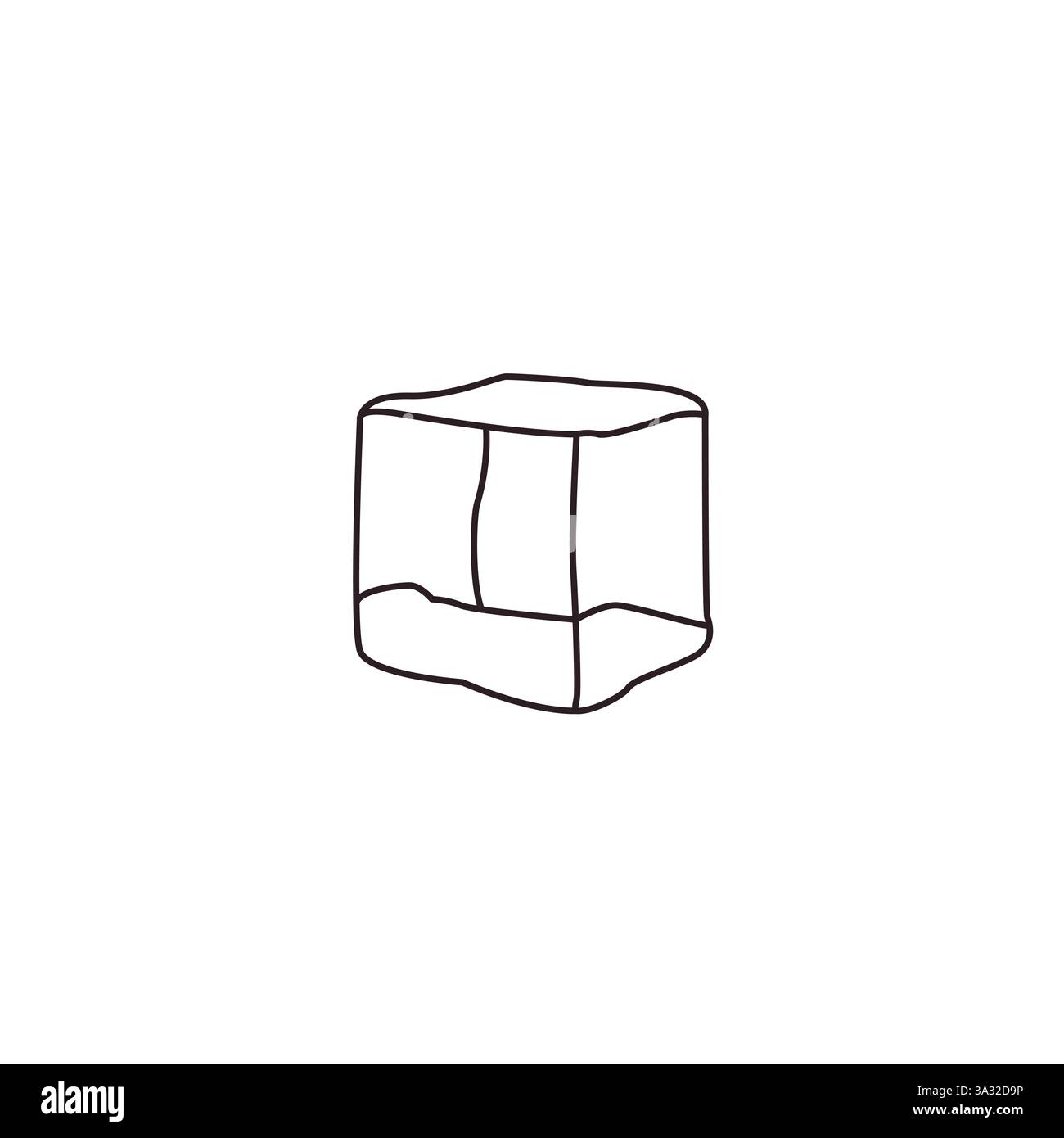 ice cube emoji symbol sign icon vector illustration Stock Vector Image ...