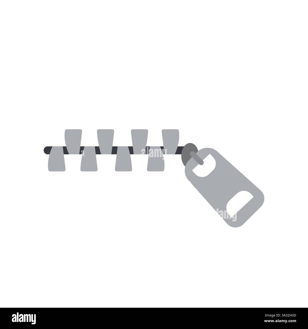 zipper emoji symbol sign icon vector illustration Stock Vector Image ...
