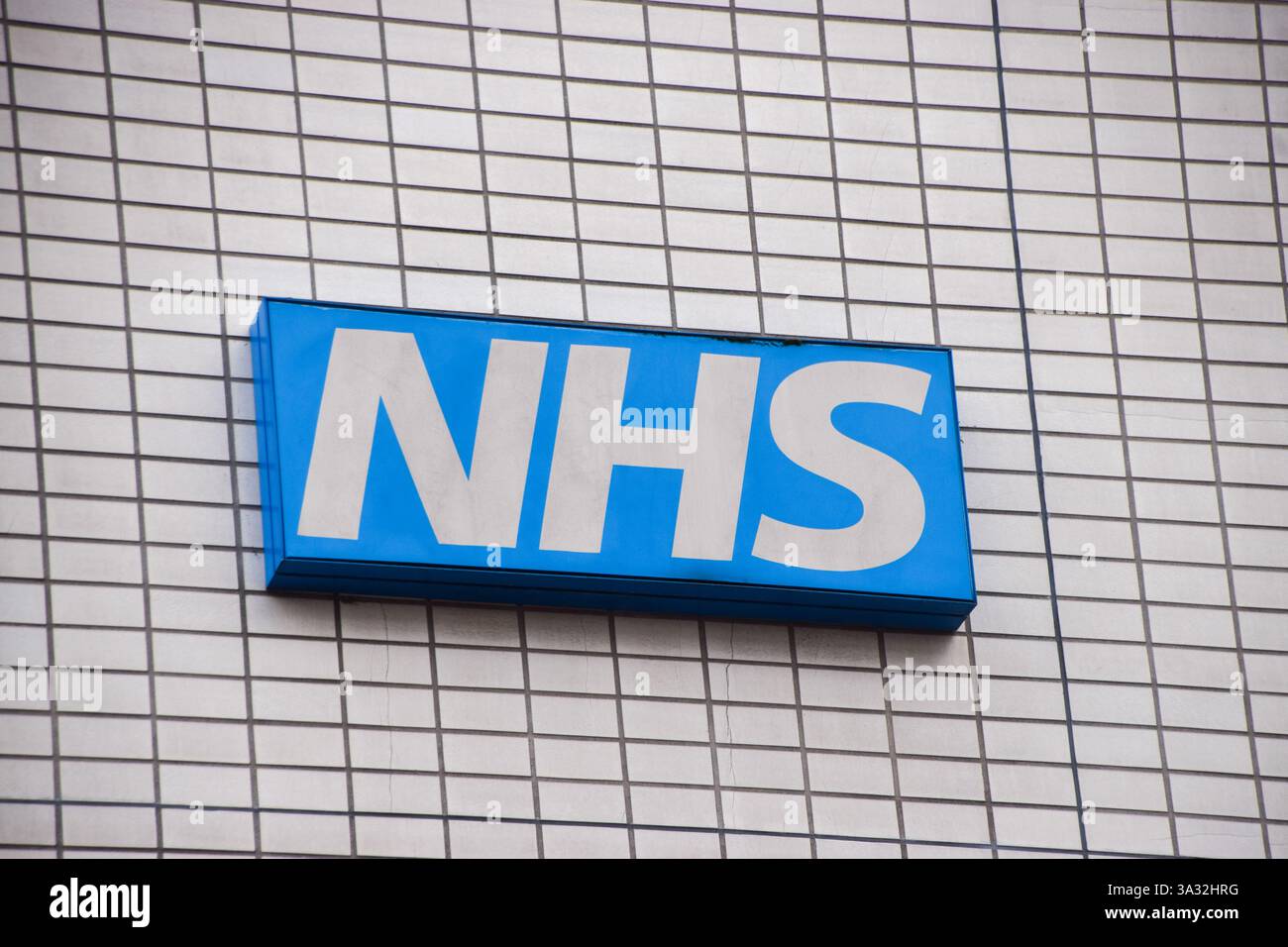 London, England, UK. 14th Mar, 2025. An NHS (National Health Service ...