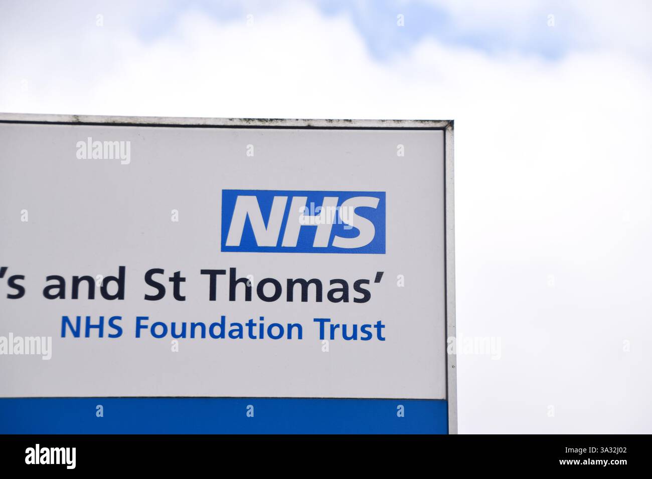 London, England, UK. 14th Mar, 2025. An NHS (National Health Service ...