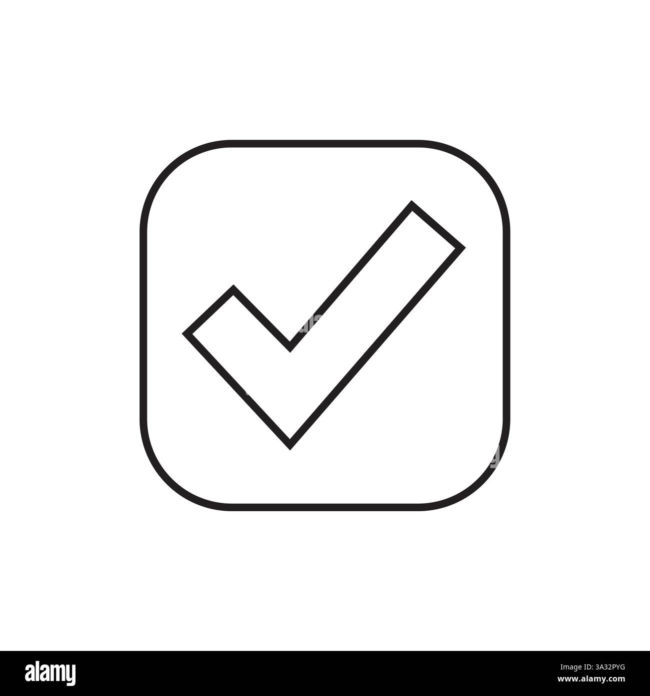 check mark emoji symbol sign icon vector illustration Stock Vector ...