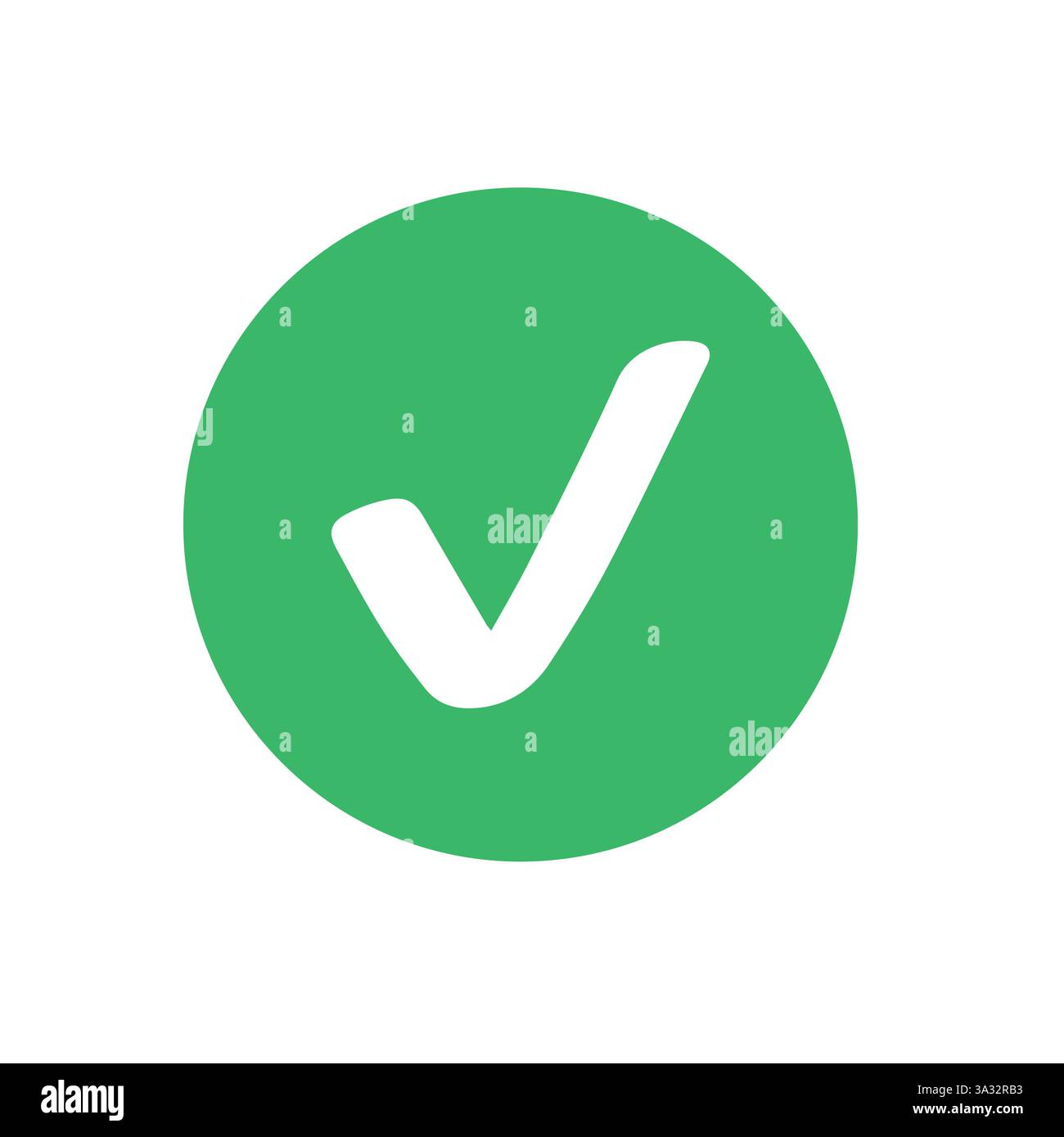 check mark emoji symbol sign icon vector illustration Stock Vector ...