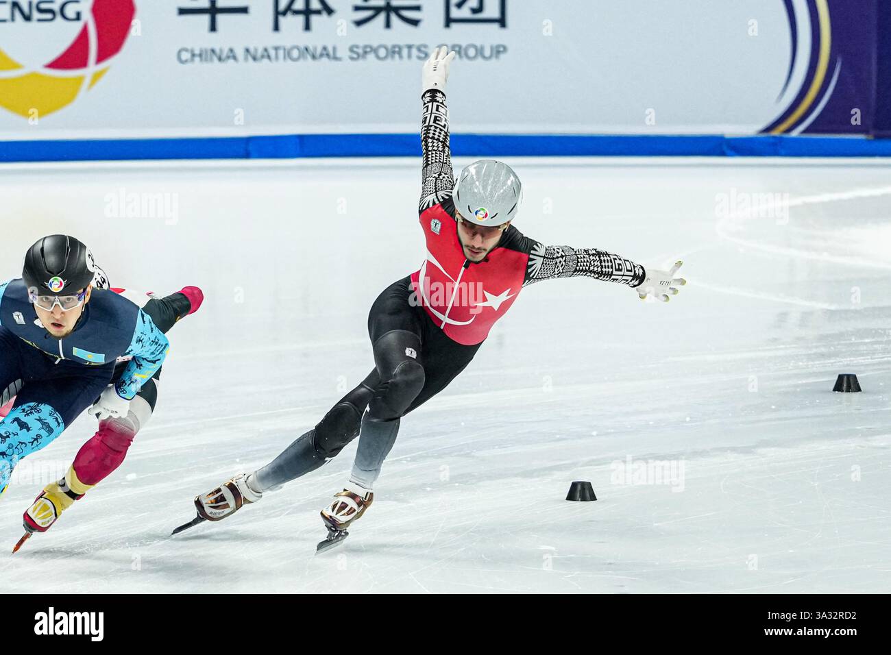 BEIJING, CHINA - MARCH 14: Furkan Akar of Turkey during the ISU World ...