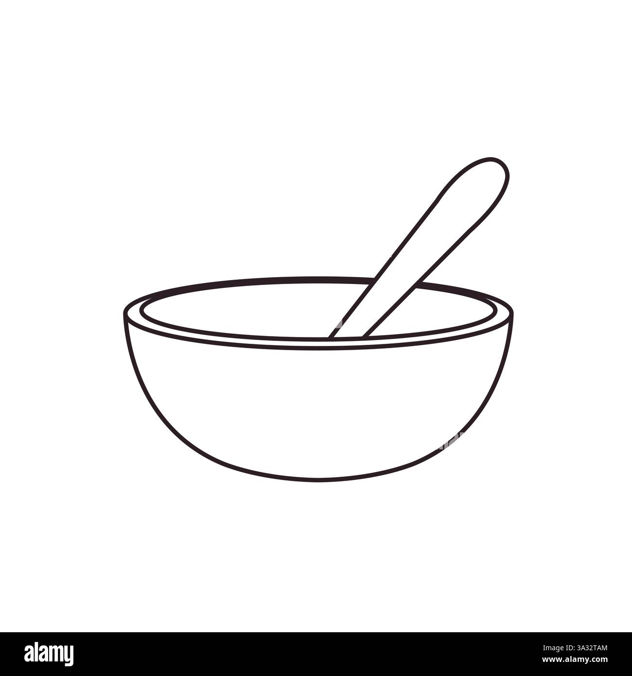 bowl emoji symbol sign icon vector illustration Stock Vector Image ...
