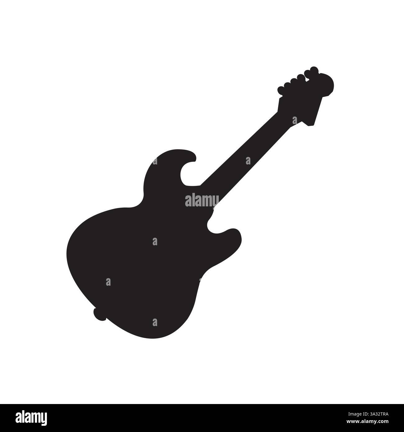 guitar emoji symbol sign icon vector illustration Stock Vector Image ...
