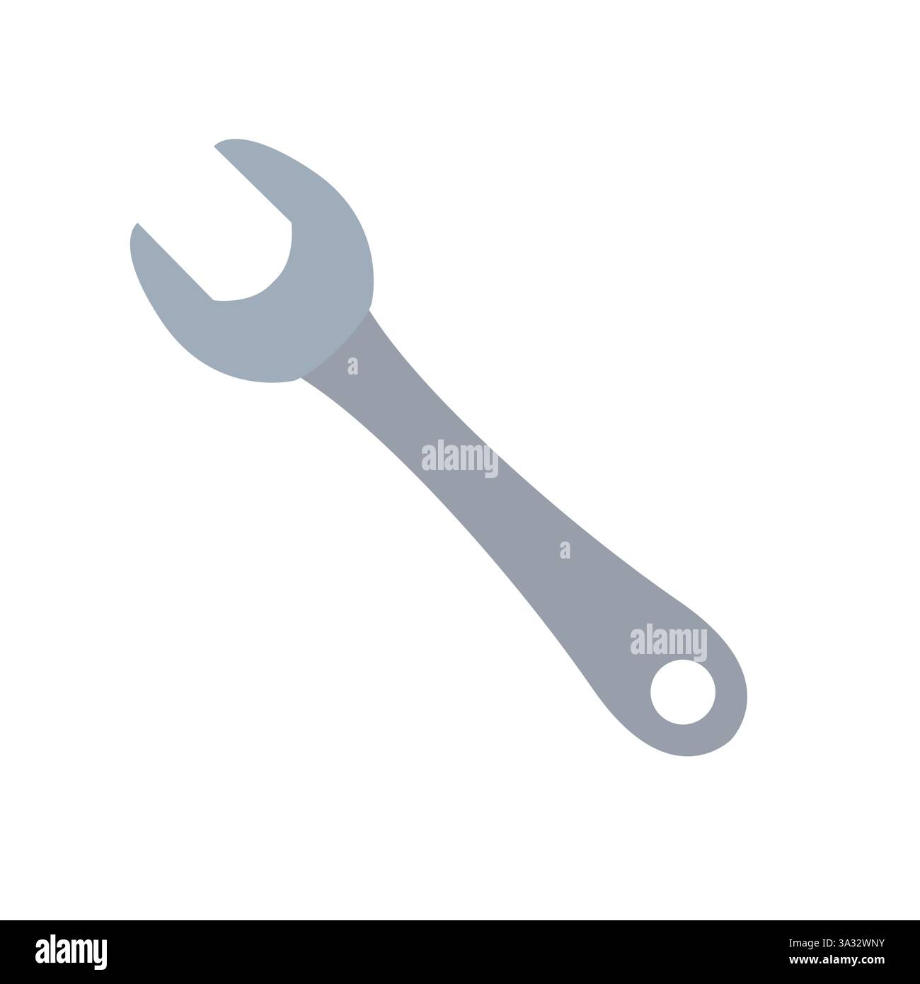wrench tool emoji symbol sign icon vector illustration Stock Vector ...