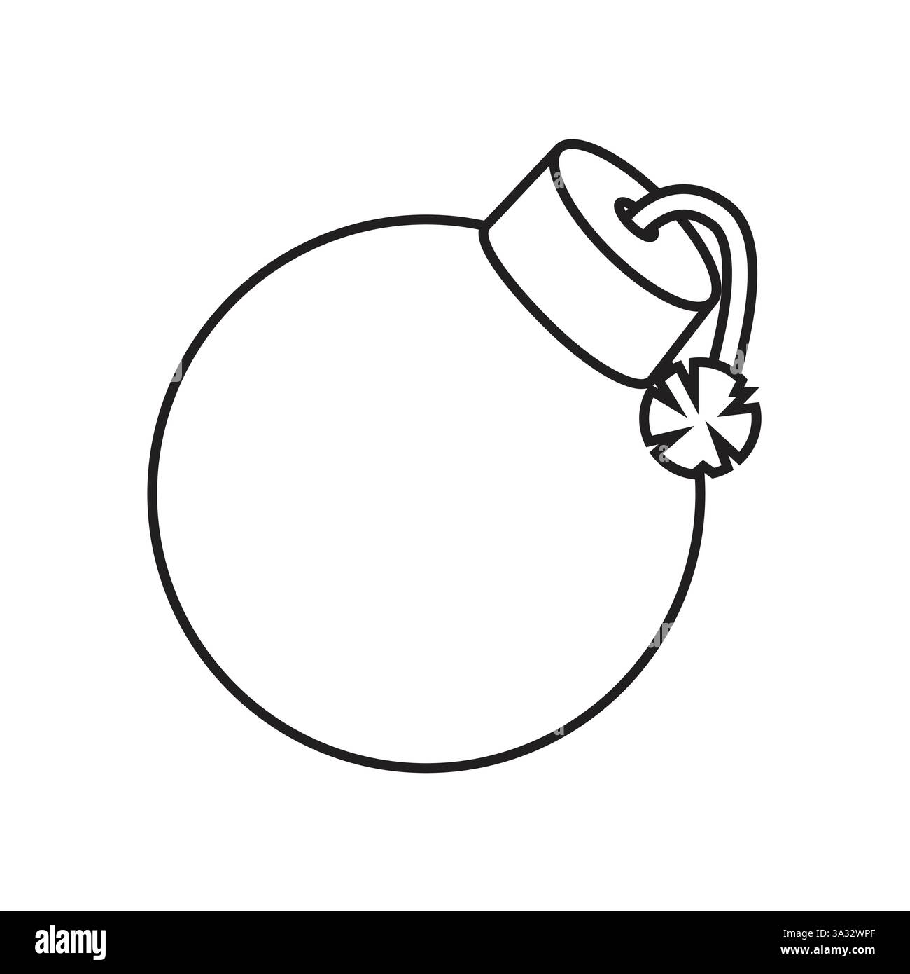 bomb emoji symbol sign icon vector illustration Stock Vector Image ...