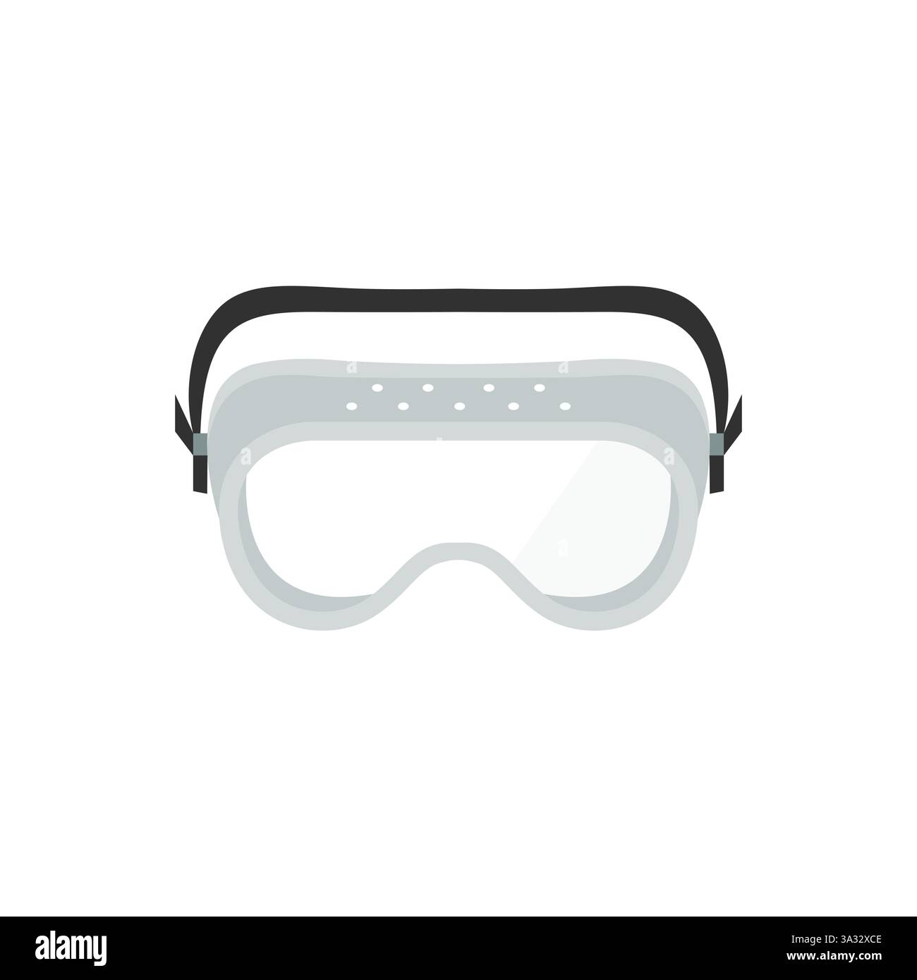 safety goggles emoji symbol sign icon vector illustration Stock Vector ...
