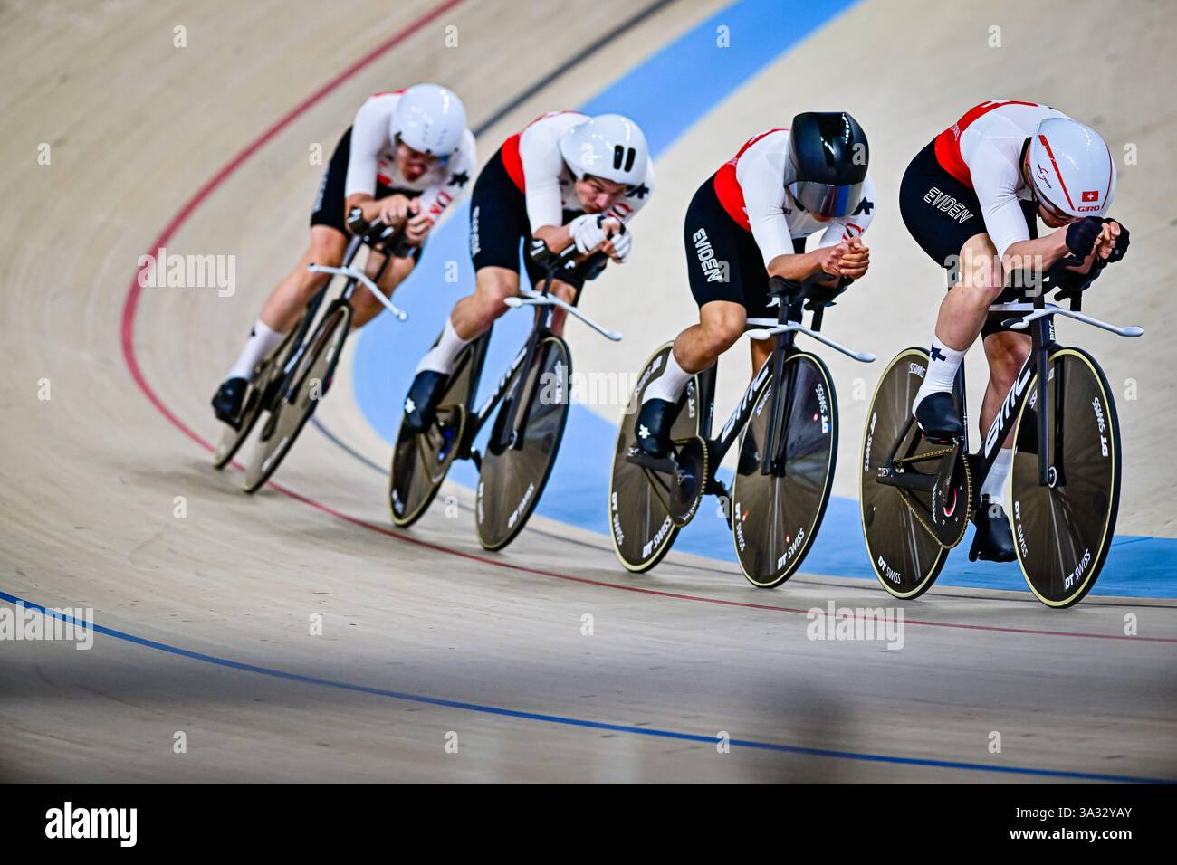 VOGEL Alex, BOGLI Noah, BUHLMANN Luca, POOT Mats Men's Team Pursuit UCI ...