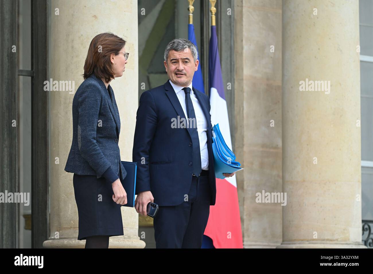 The Minister responsible for Public Accounts, Amelie de Montchalin and ...