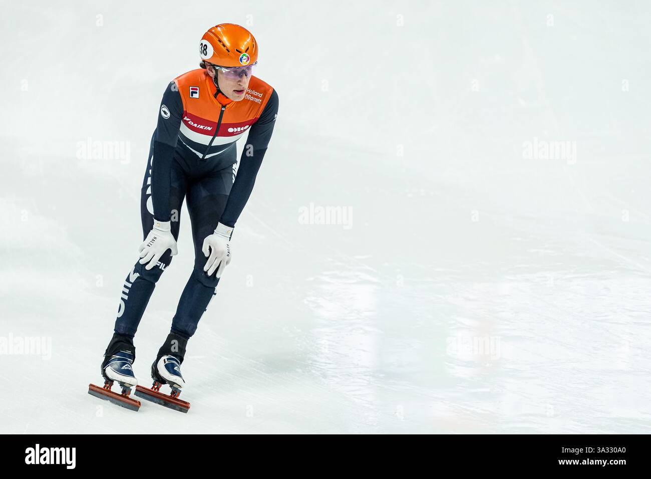BEIJING, CHINA - MARCH 14: Daan Kos of Netherlands during the ISU World ...