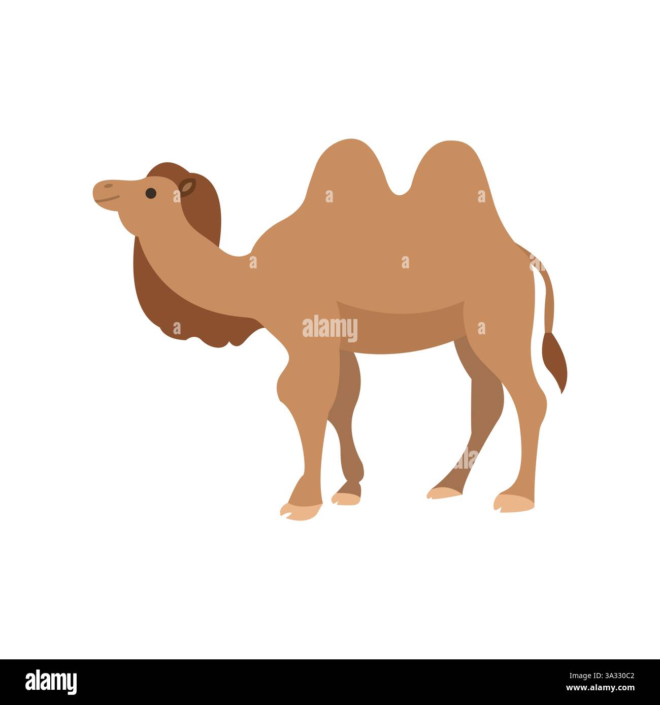 camel emoji symbol sign icon vector illustration two humps Stock Vector ...