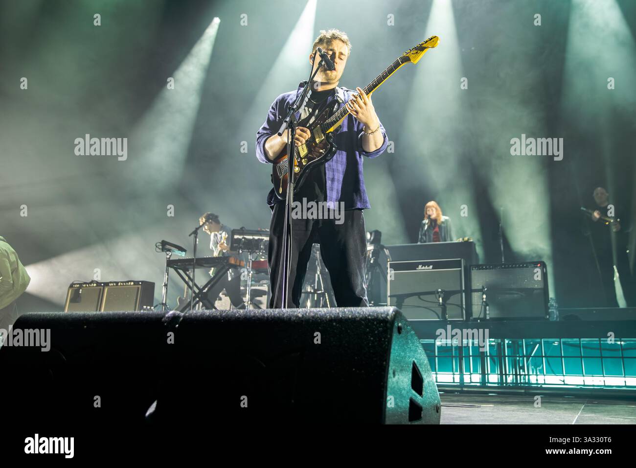 Bergamo Italy. 13th mar 2025. The English singer-songwriter SAM FENDER ...