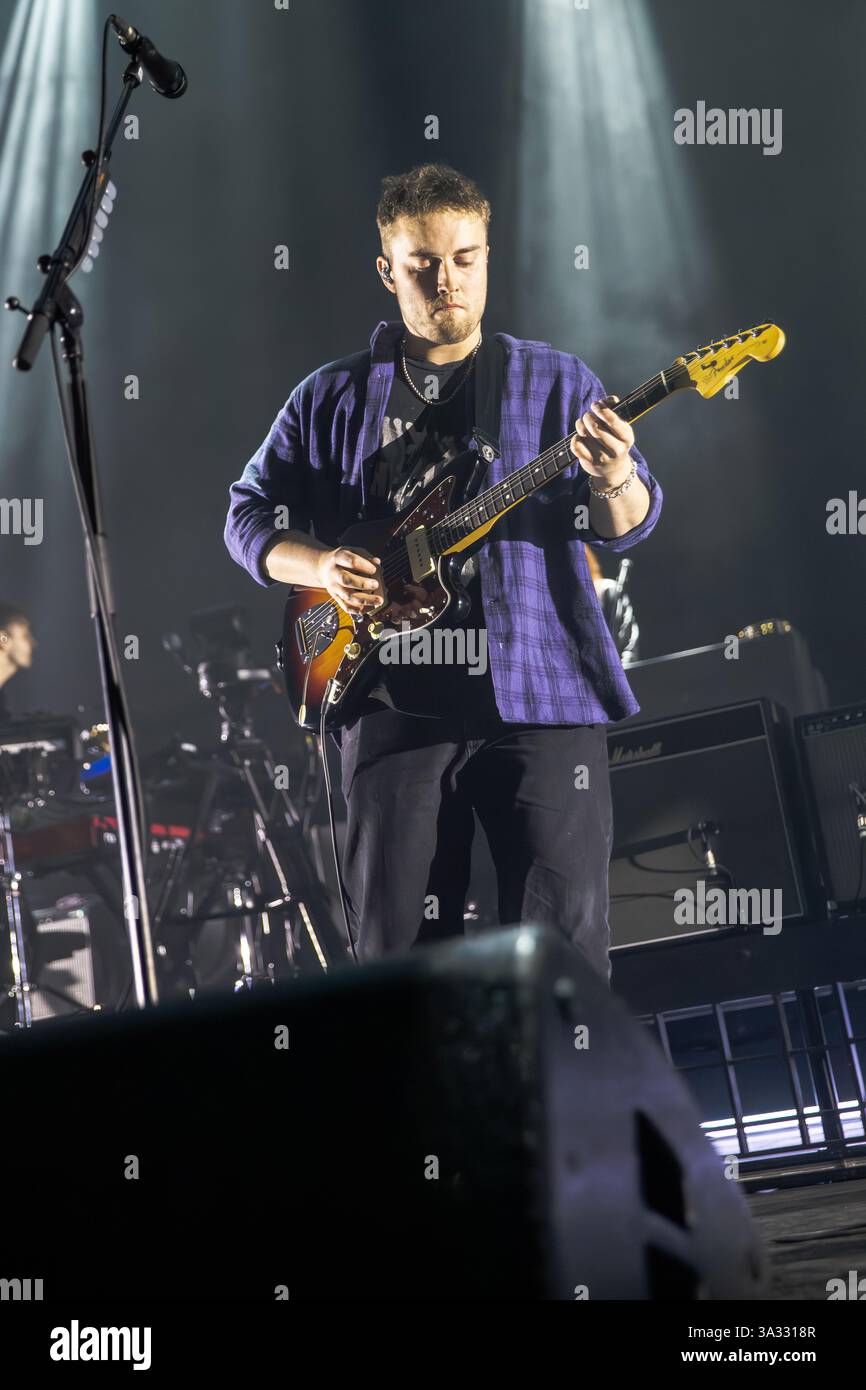 Bergamo Italy. 13th mar 2025. The English singer-songwriter SAM FENDER ...