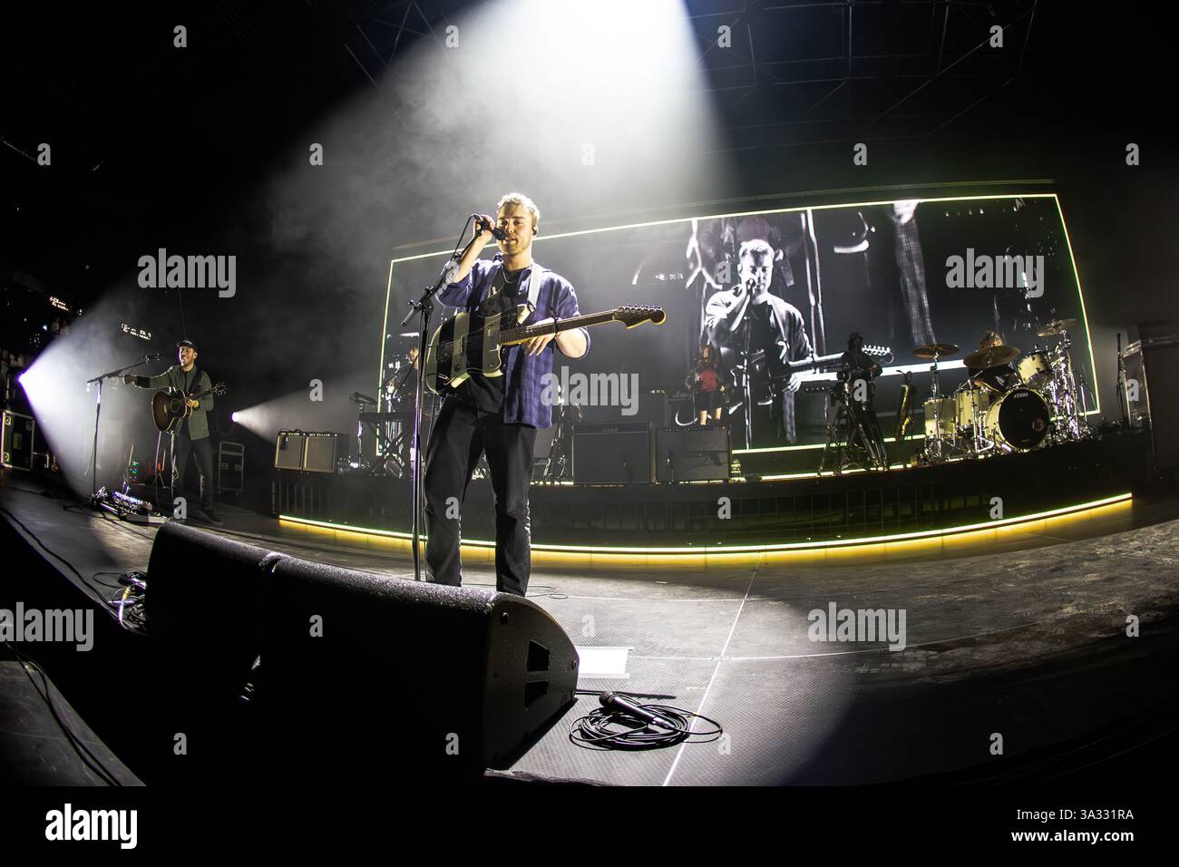Bergamo Italy. 13th mar 2025. The English singer-songwriter SAM FENDER ...