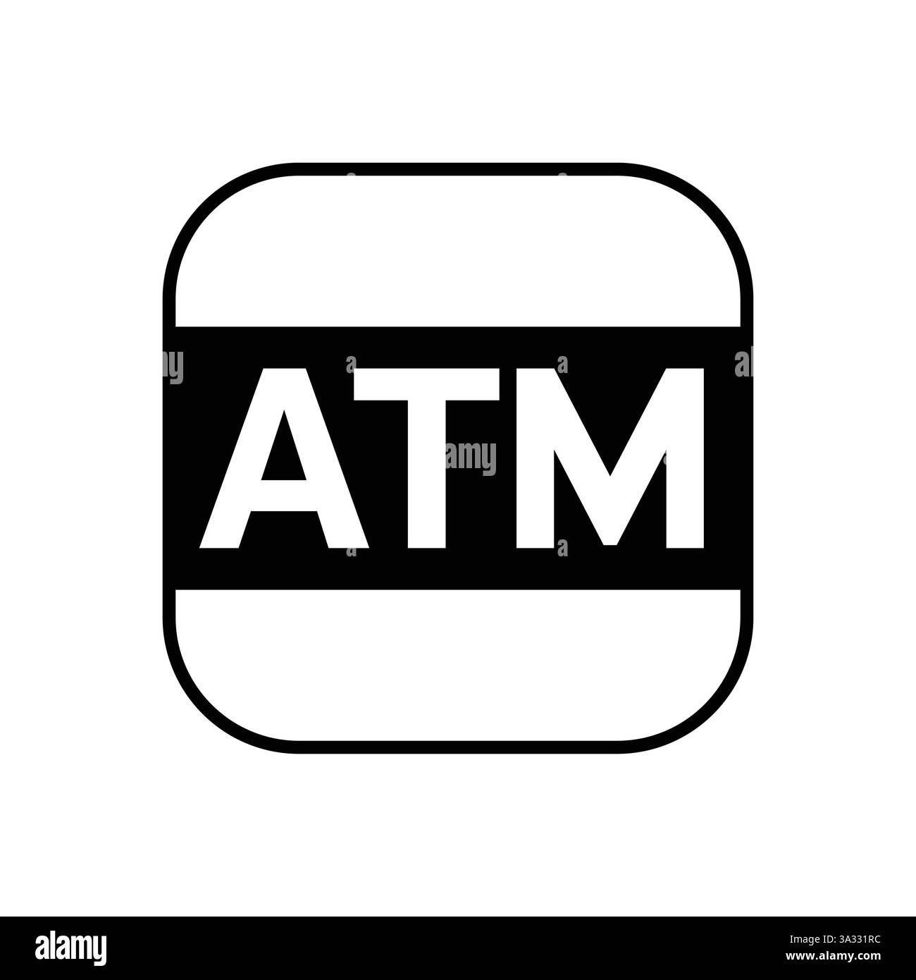 atm button emoji symbol sign icon vector illustration Stock Vector ...
