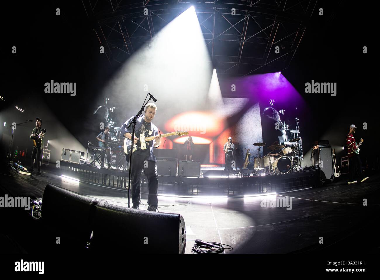 Bergamo, Italy. 13th Mar, 2025. The English singer-songwriter SAM ...