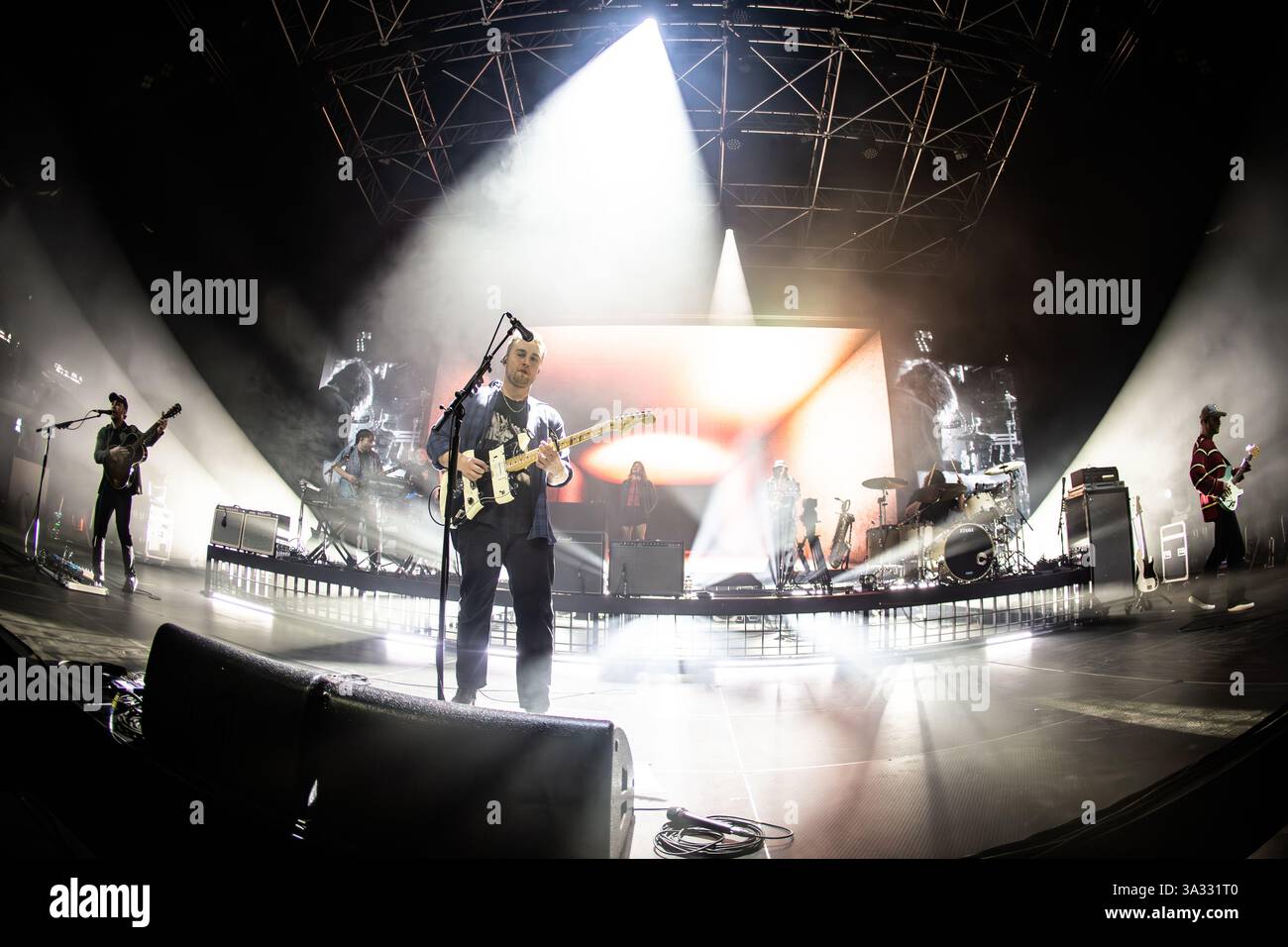 Bergamo, Italy. 13th Mar, 2025. The English singer-songwriter SAM ...