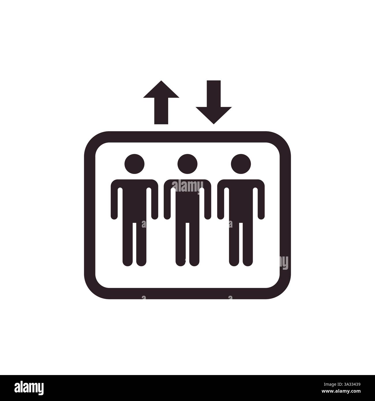 elevator emoji symbol sign icon vector illustration Stock Vector Image ...