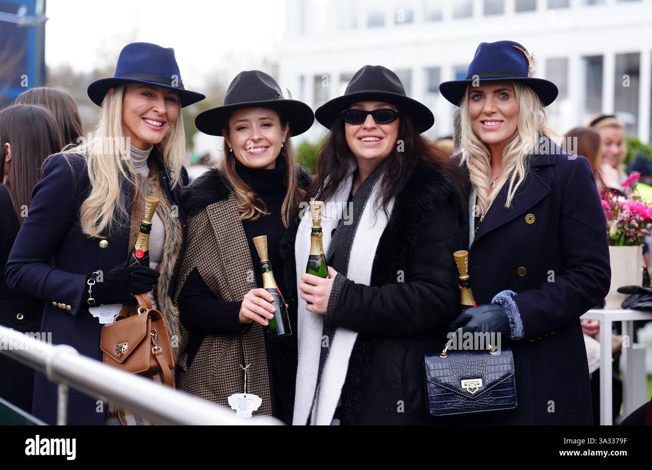 Racegoers on day four of the 2025 Cheltenham Festival at Cheltenham ...