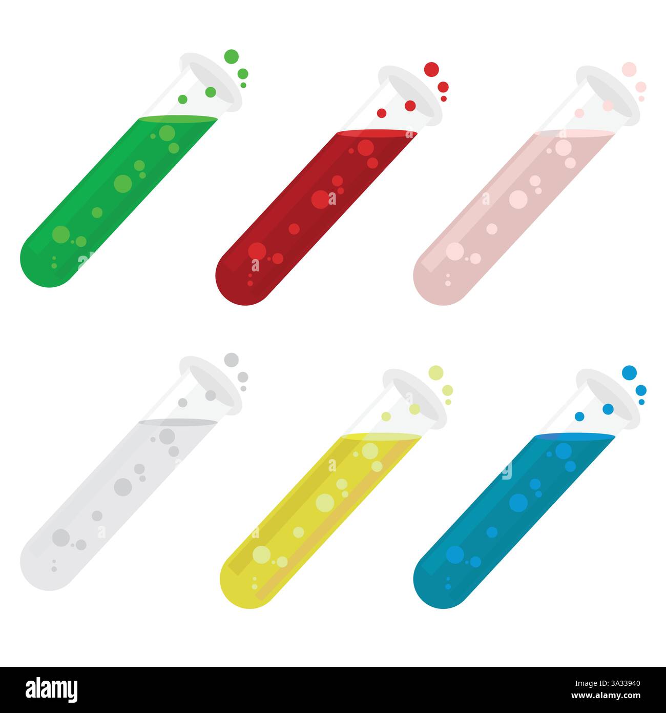chemistry test tube emoji symbol sign icon vector illustration Stock ...