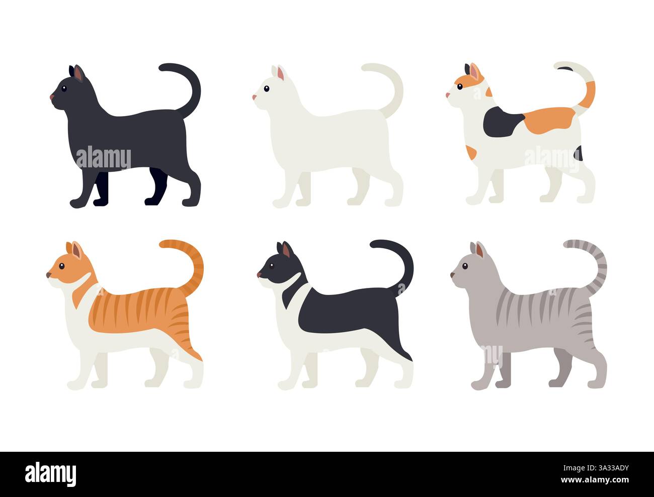 cat animal emoji symbol sign icon vector illustration Stock Vector ...