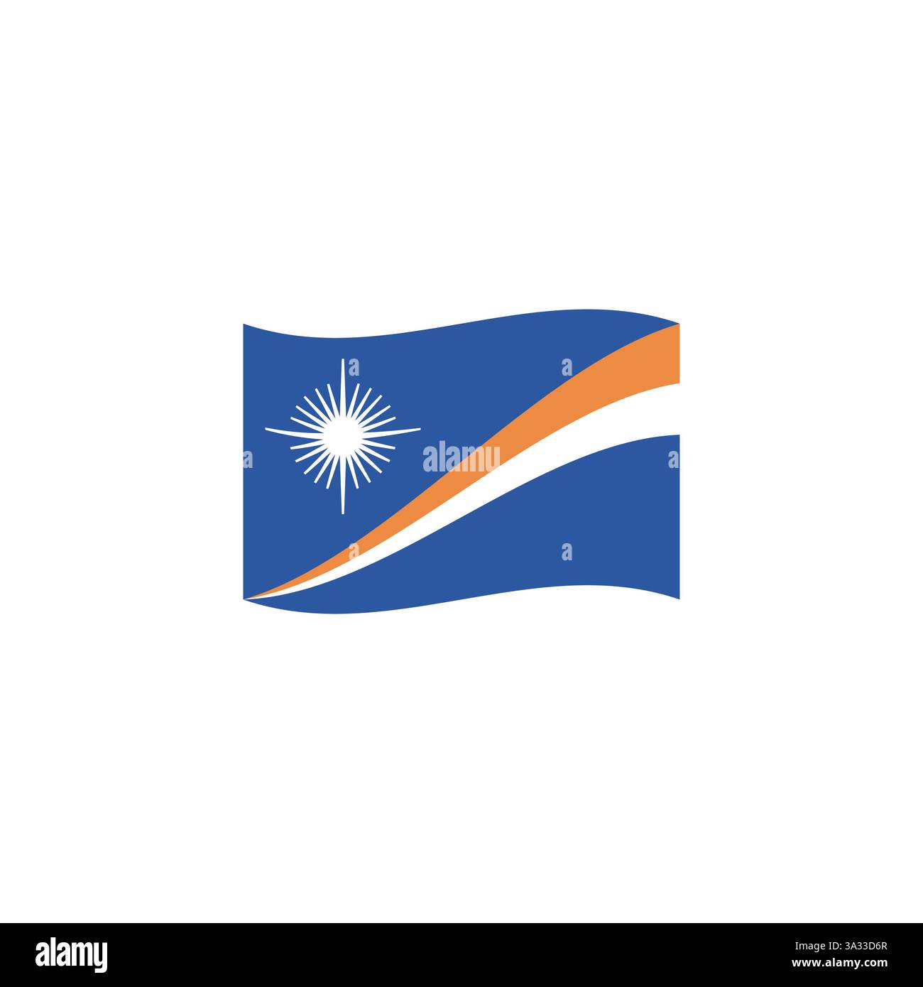 marshall islands flag emoji symbol sign icon vector illustration Stock ...