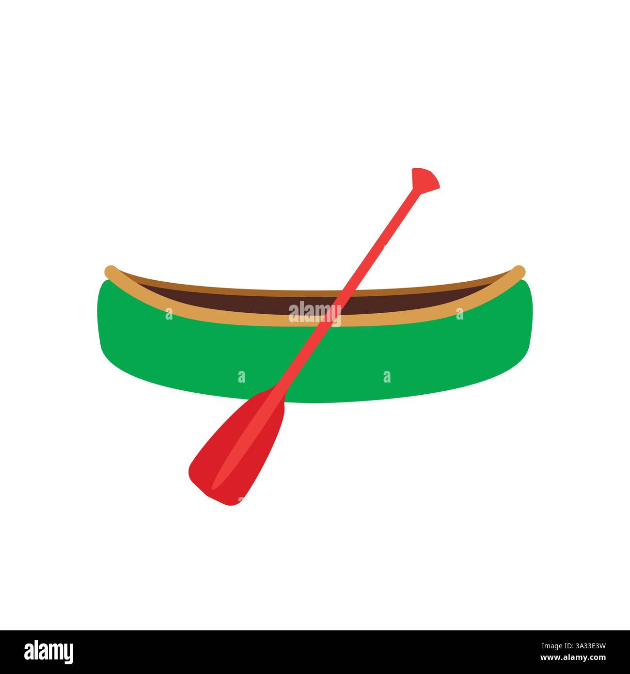 boat canoe emoji symbol sign icon vector illustration paddle Stock ...