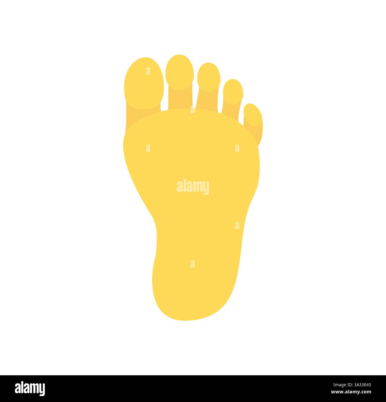 foot feet emoji symbol sign icon vector illustration Stock Vector Image ...