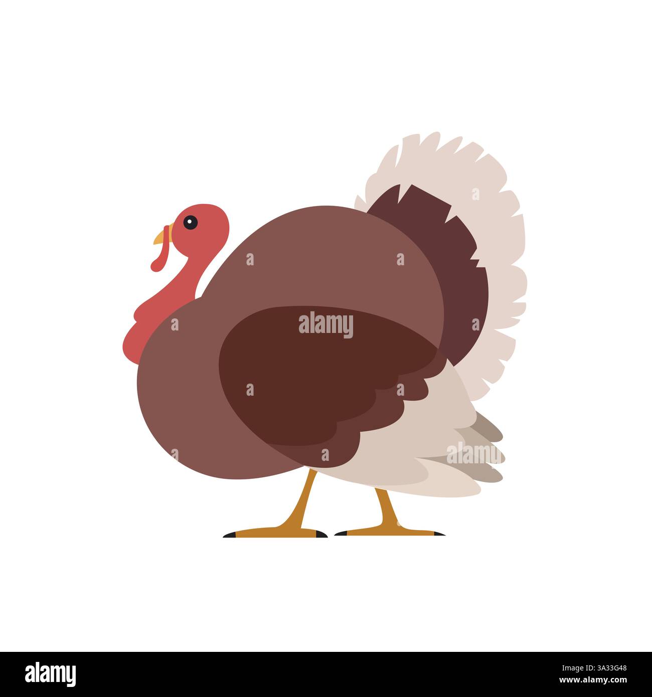 turkey emoji symbol sign icon vector illustration Stock Vector Image ...