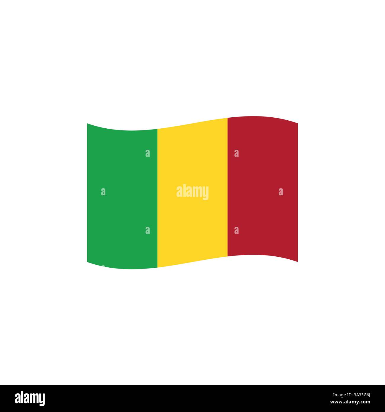 mali flag emoji symbol sign icon vector illustration Stock Vector Image ...