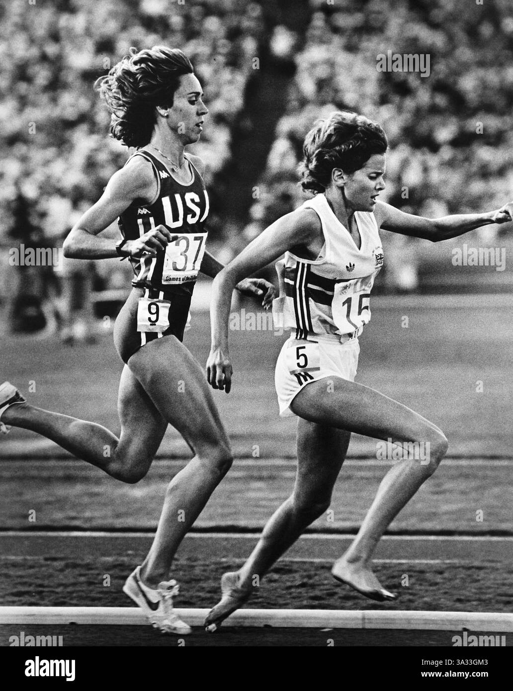 Aug 10, 1984 - Los Angeles, California, U.S. - American 3000 meter ...