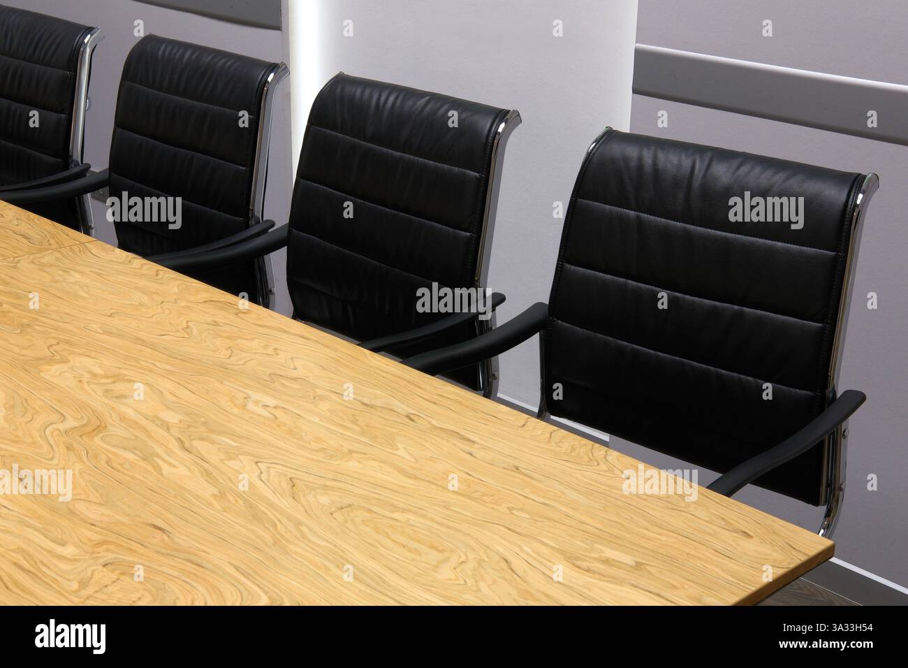 Interior of empty conference room, meeting room, boardroom, classroom ...