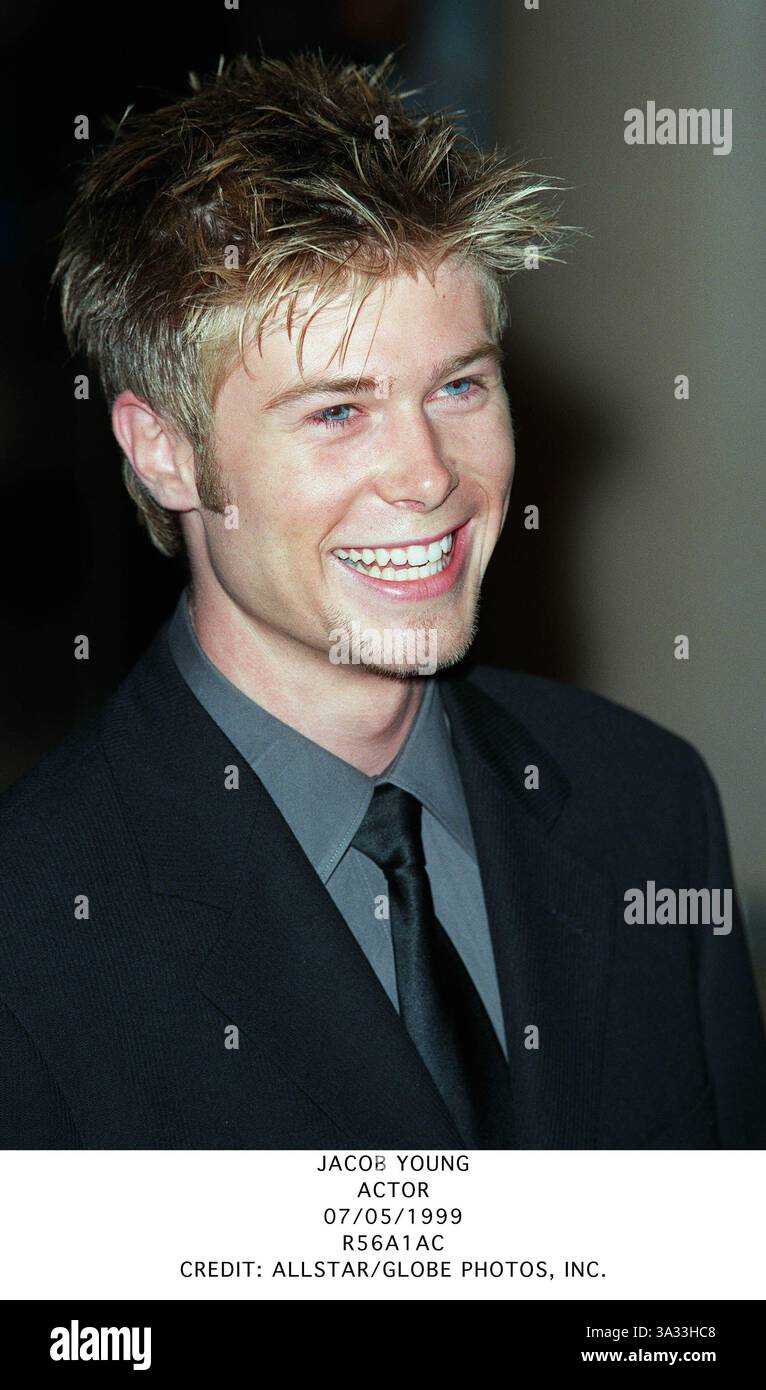 May 7, 1999 - Scarborough, North Yorkshire, England - JACOB YOUNG.ACTOR ...