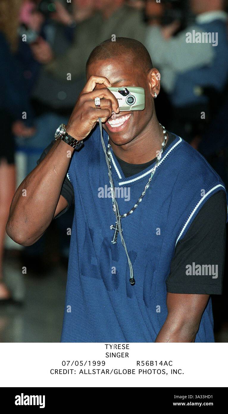May 7, 1999 - Scarborough, North Yorkshire, England - TYRESE.SINGER.07 ...