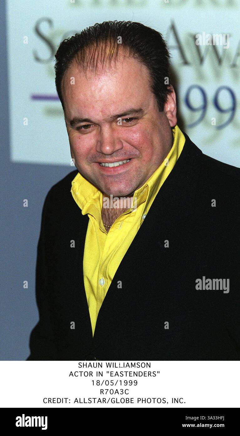 May 18, 1999 - Scarborough, North Yorkshire, England - SHAUN WILLIAMSON ...