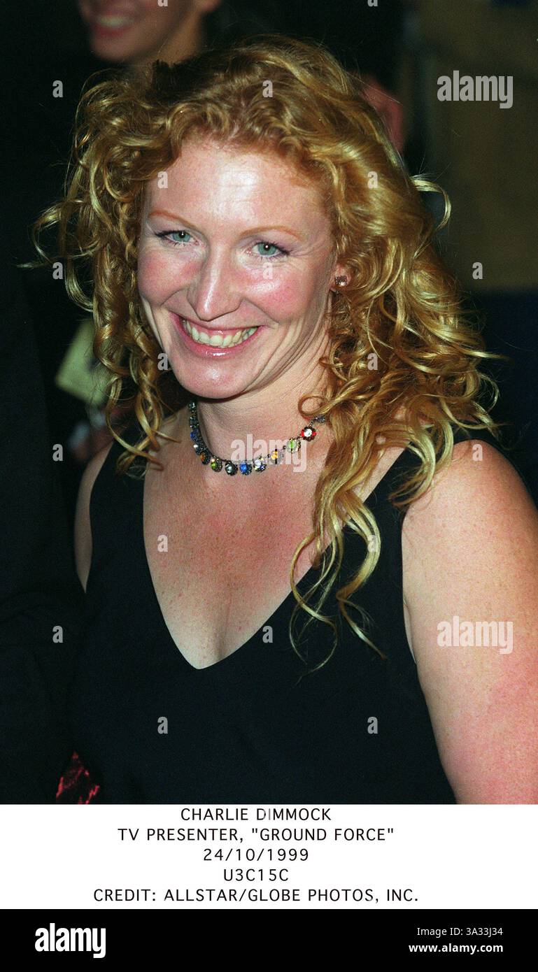 Oct. 24, 1999 - Scarborough, North Yorkshire, England - CHARLIE DIMMOCK ...
