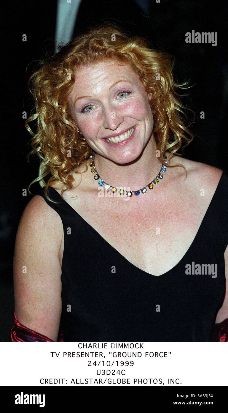 Oct. 24, 1999 - Scarborough, North Yorkshire, England - CHARLIE DIMMOCK ...