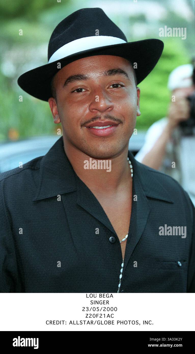 May 23, 2000 - LOU BEGA.SINGER.23/05/2000.Z20F21AC.CREDIT:(Credit Image ...