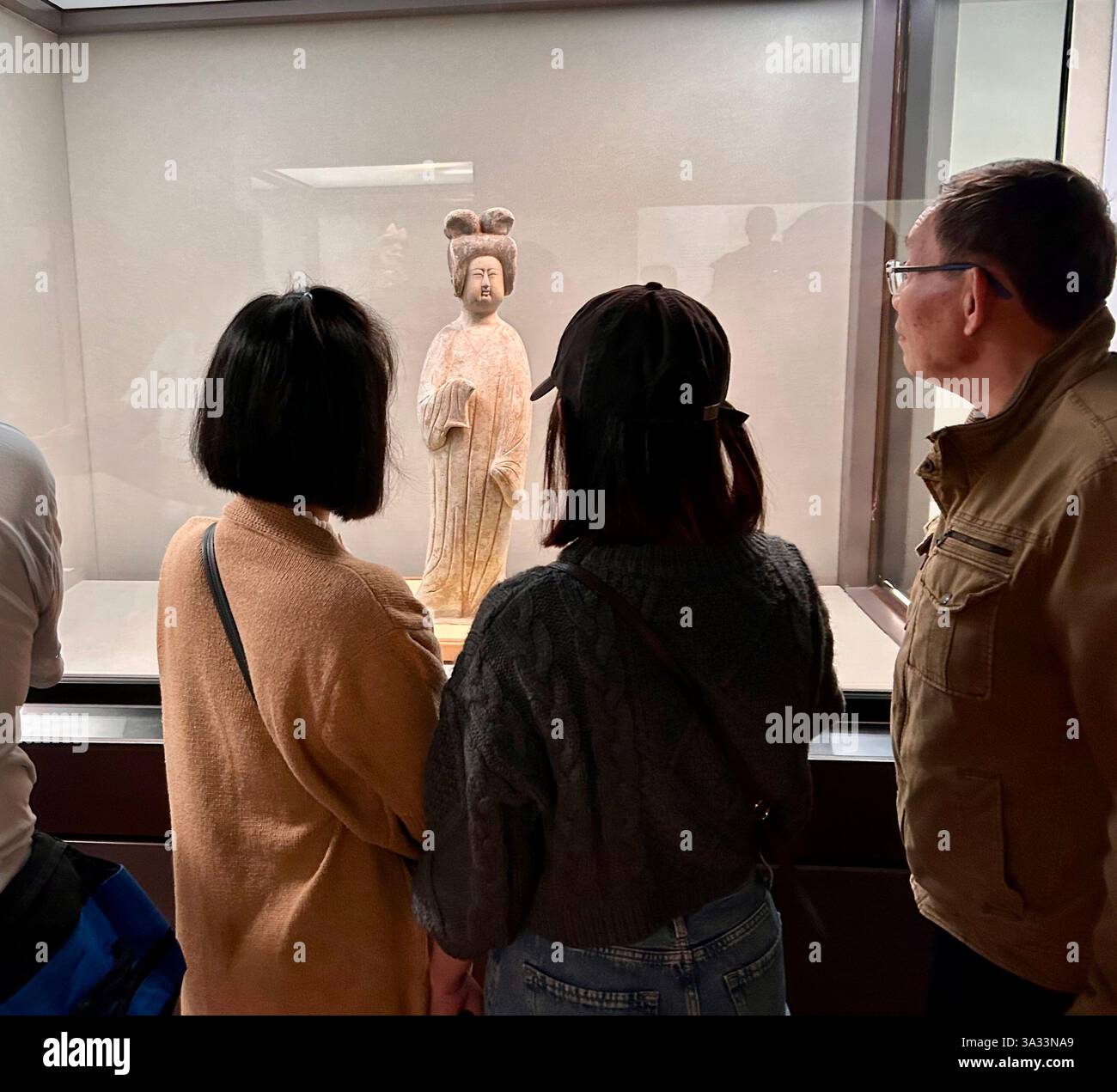 Taipei, Taiwan, Tourists Visiting National Museum, Asian Art Collection ...