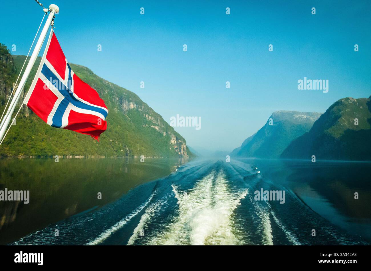 Sailing the Fjords Stock Photo - Alamy