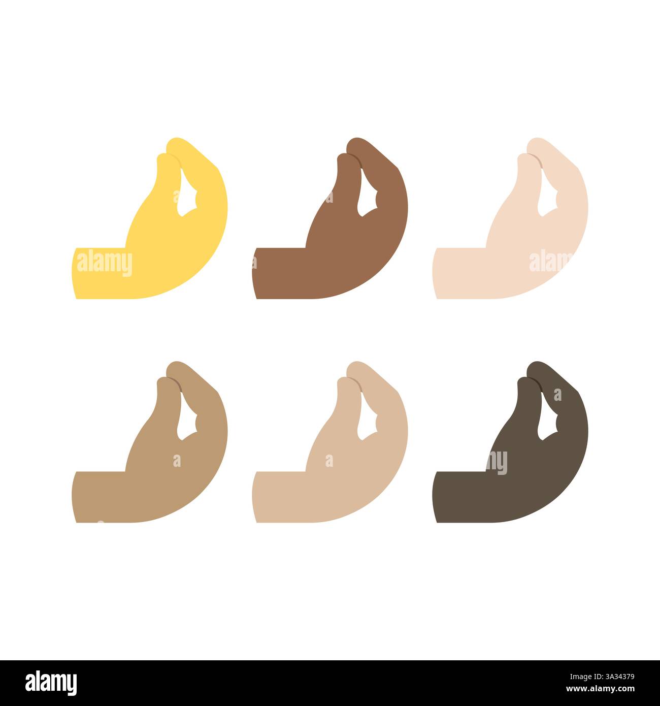 italian hand emoji symbol sign icon vector illustration Stock Vector ...