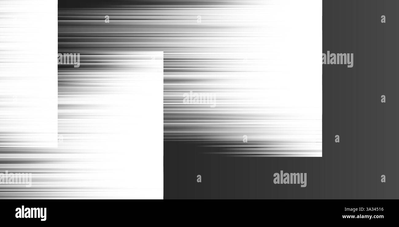 Black and White Bright Linear Striped Motion Blur Patterned Overlaying ...