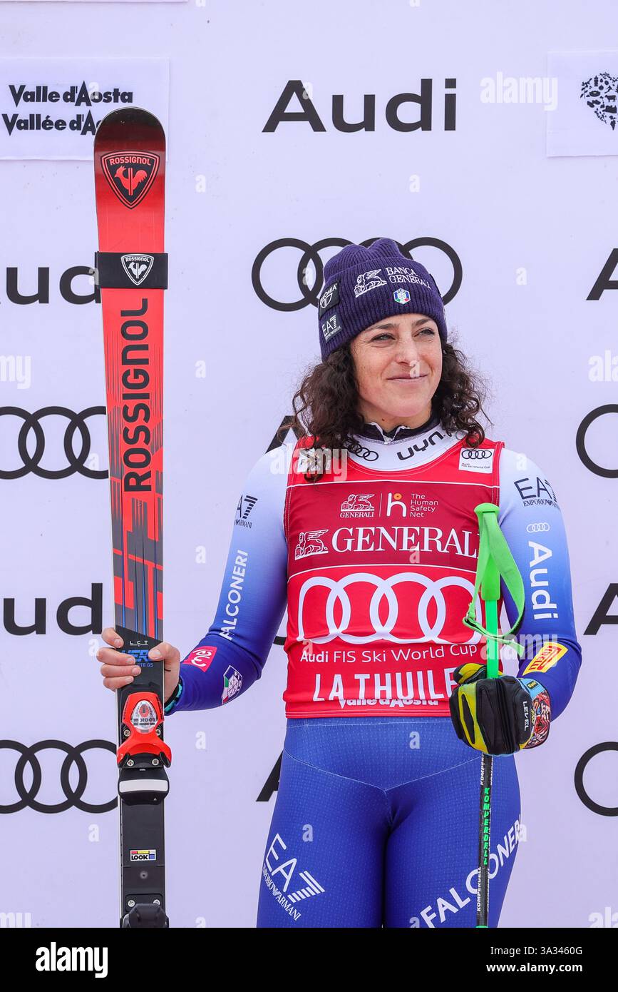 La Thuile, Italy. 14th Mar, 2025. FIS Alpine Ski World Cup - La Thuile (AO) Women's Super G ...