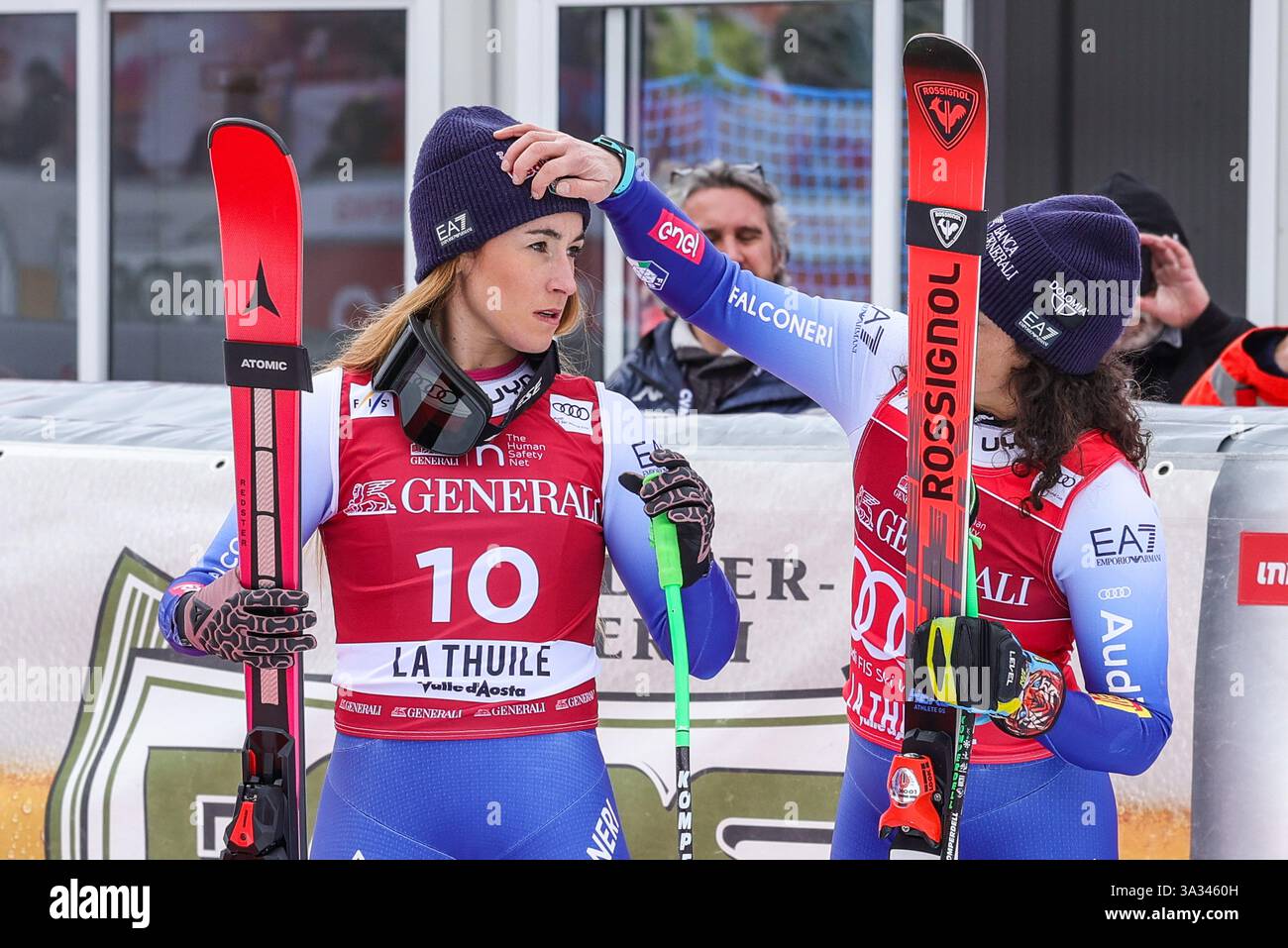 La Thuile, Italy. 14th Mar, 2025. FIS Alpine Ski World Cup - La Thuile (AO) Women's Super G ...