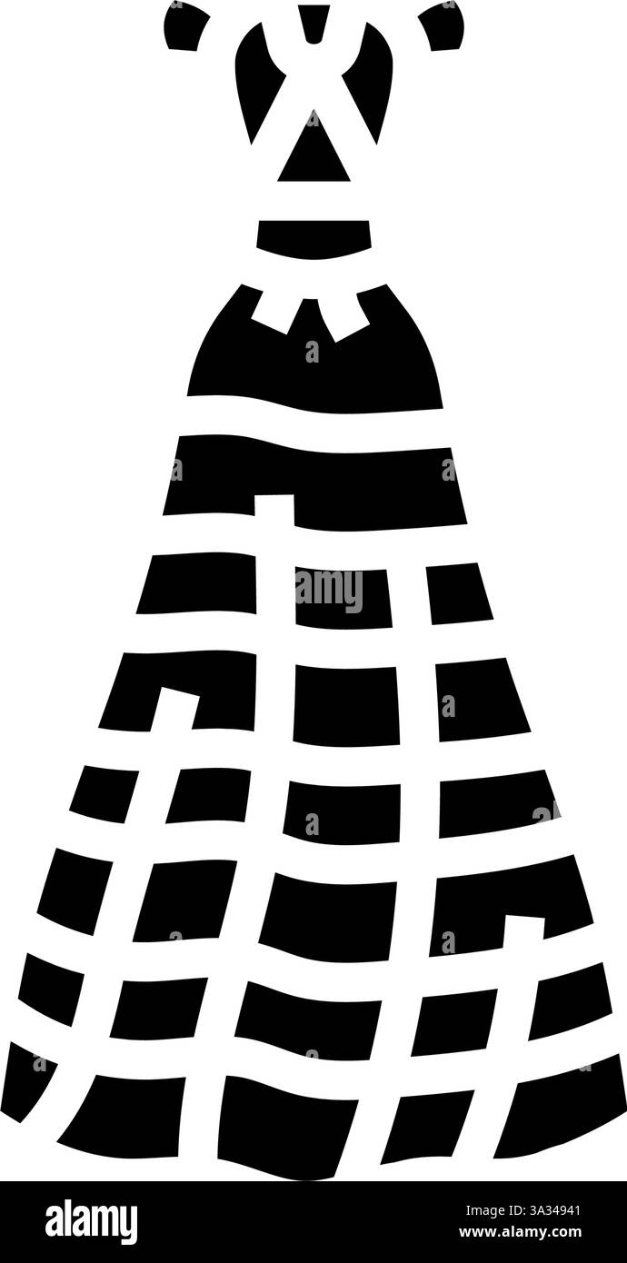 Black sheer dress Stock Vector Images - Alamy